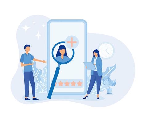 Premium Vector Hiring Illustration Job Recruitment Process Concept Flat Vector Illustration