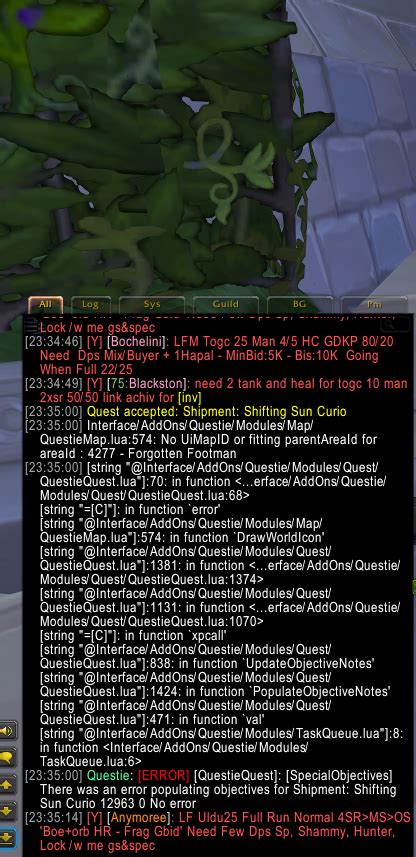 Lua Errors On Jewelcrafting Daily Quest · Issue 5074 · Questiequestie · Github