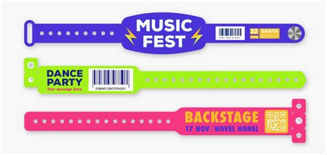 Wristband Template Vector Art Icons And Graphics For Free Download