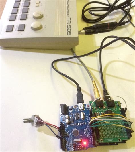 Arduino Drum Trigger To Midi Simple Diy Electronic Music Projects