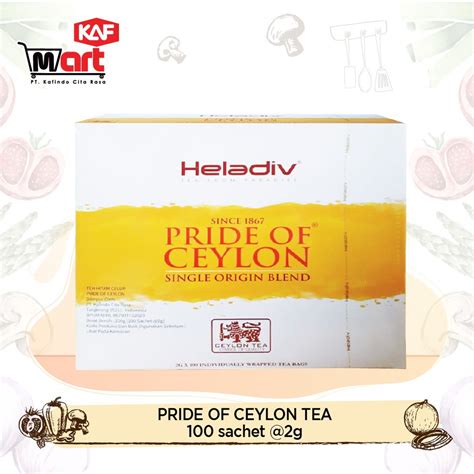 Heladiv Pride of Ceylon 100 Sachets | Shopee Malaysia
