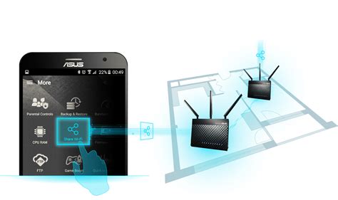 Asus Aimesh Ac Whole Home Wifi System Rt Ac U Aimesh Pack Rt Ac U Aimesh Pack