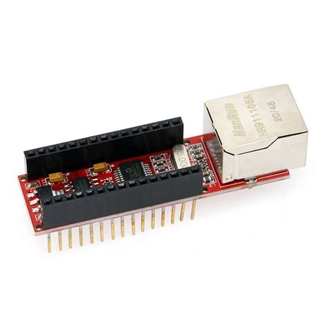 Enc28j60 Nano V3 Ethernet Shield Webserver Module Kunkune