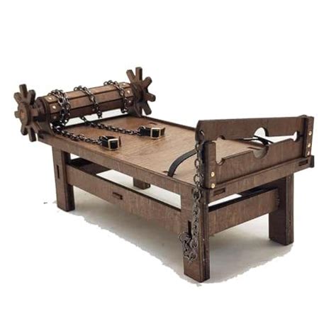 1 12 Scale Medieval Torture Tool Model Rack Torture Device