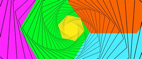 Colorful Curved Stripes And Lines Abstract Geometric Corporate Background Vector Design