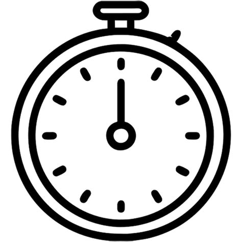 Premium Vector Chronometer Icon Outline