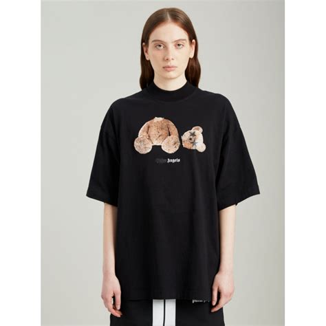 Чорна футболка Palm Angels — ціна 2250 грн у каталозі Футболки Купити