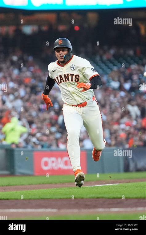 San Francisco Giants Willy Adames During A Baseball Game Against The