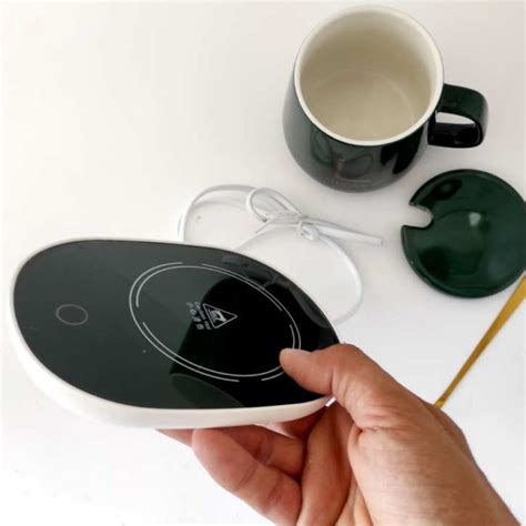قیمت و خرید ماگ حرارتی لاکی مدل Temperature Cup به همراه صفحه گرم کن برقی