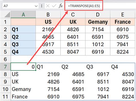 Convert Columns To Rows In Excel 5 Simple Ways