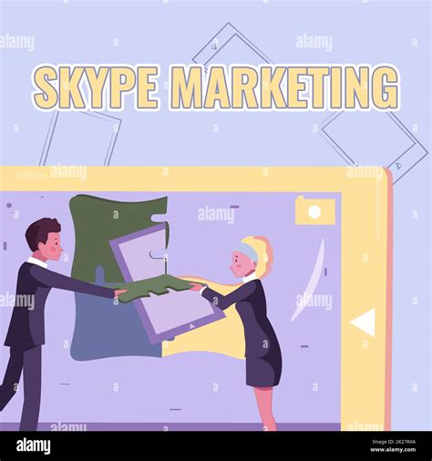 Conceptual Caption Skype Marketing Business Showcase Apps That