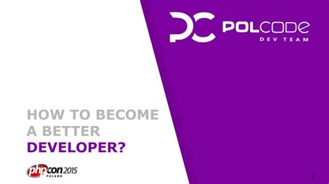 how to become a better developer pdf