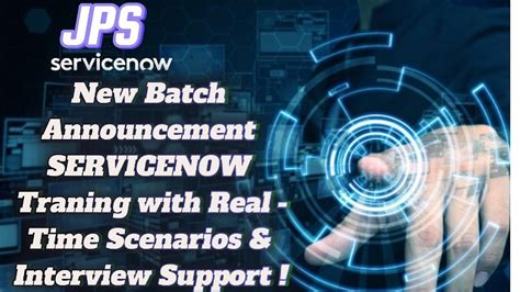 New Batch Announcement Servicenow Training With Real Time Scenarios