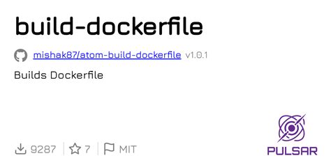 Build Dockerfile