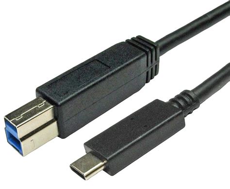 Usb C B M Pro Signal Usb Cable Type B Plug To Type C Plug M Farnell Uk