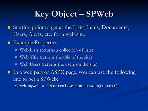ppt sharepoint object model powerpoint presentation free download