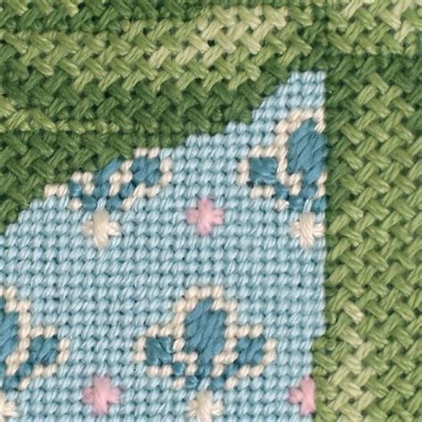 Blue Bow Needlepoint Canvas And Kit Needlepoint Canvases Needlepoint
