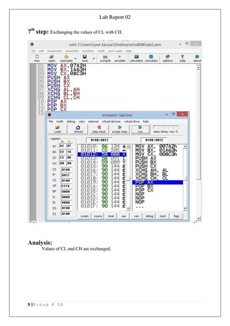 Implementation Of Data Instrucions In Emu8086 Pdf