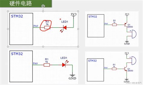 Gpio学习、项目：led闪烁、led流水灯、蜂鸣器 江科大stm32学习 第三天 Csdn博客