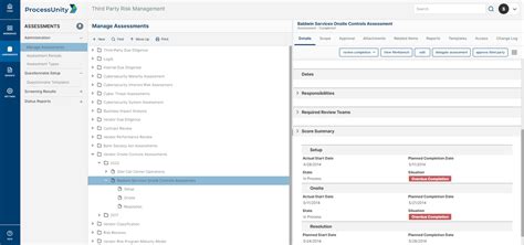 Leading Third Party Risk Management Software Processunity