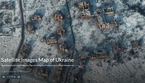 Satellite Images Map Of Ukraine The 1st Year