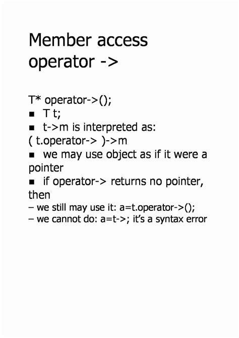 member access operator notatek pl