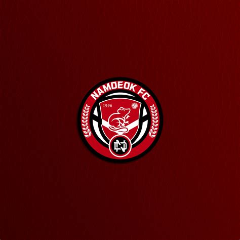 남덕fc 축구팀 엠블럼 디자인 로고 디자인 포트폴리오 크몽