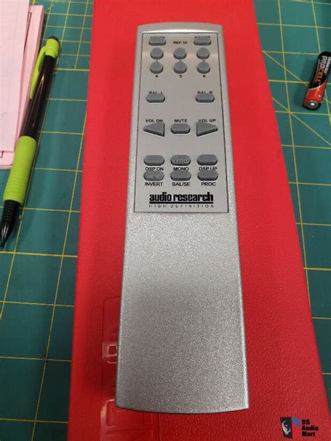 Audio Research Ref 10 Oem Metal Remote Control Silver For Sale Us