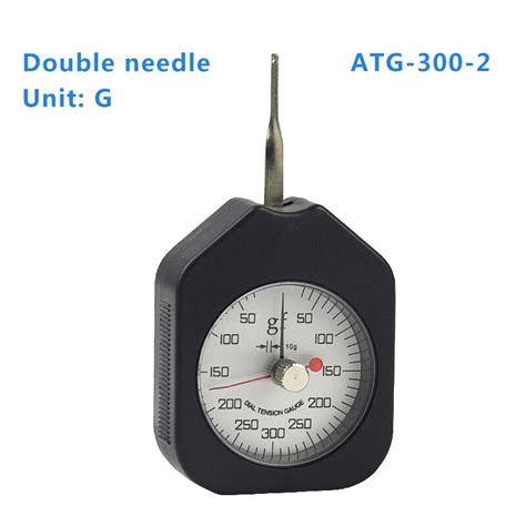 Atg 300 2 Dial Tension Meter Analog Force Gauge Do Grandado