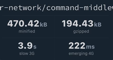 Sustainer Networkcommand Middleware Bundlephobia