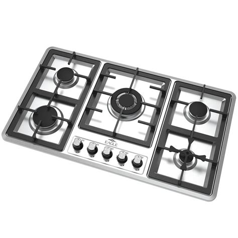 خرید و قیمت اجاق گاز صفحه ای 5 شعله ایگل مدل 155c