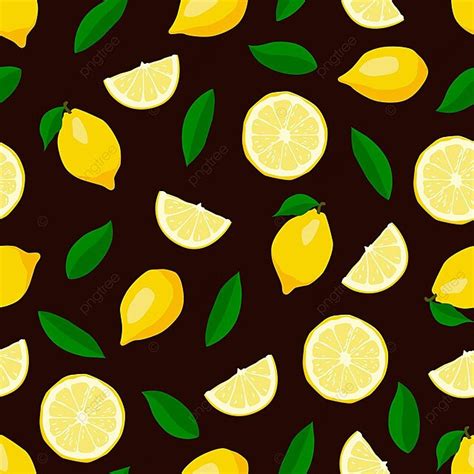 Lemons Seamless Pattern Symbol Cookbook Structure Vector Symbol Lemons Seamless Pattern Symbol Cookbook Structure Vector Symbol