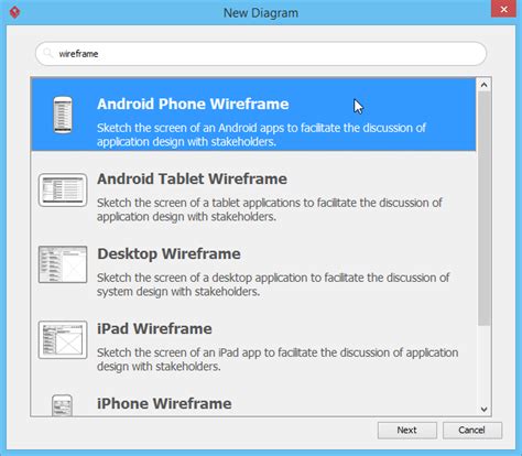 How To Draw Wireframe For Android Apps