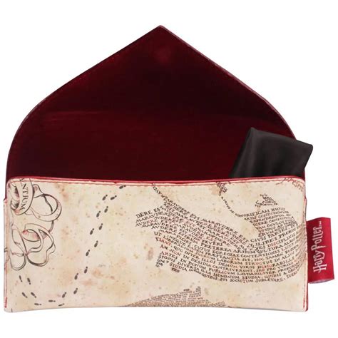 Harry Potter The Marauders Map Glasses Case