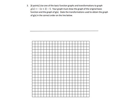 solved 3 [6 points] use one of the basic function graphs