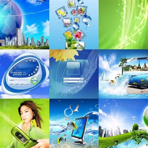 Frutiger Aero Cores Criatividade Desenhos