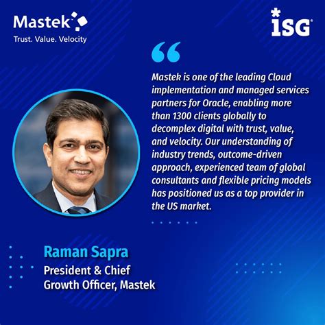 Isg Isgreport Oraclepartner Growth Oracle Oraclecloud Digitaldecomplexed Mastek