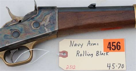 Navy Arms Rolling Block 45 70 Gary Realty And Auction