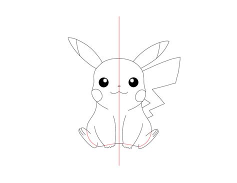 How to draw Pokémon Pikachu in steps Windingpathsart com