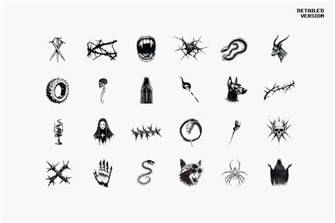 Dark Aesthetic Dithering Graphic Pack Vol1