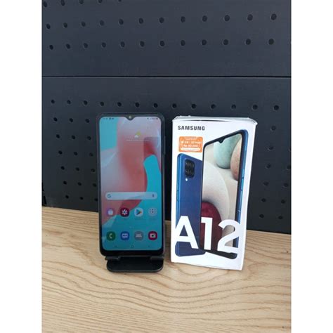 Jual Samsung Galaxy A12 Second Shopee Indonesia