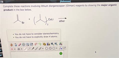 Solved Complete These Reactions Involving Lithium Chegg Com