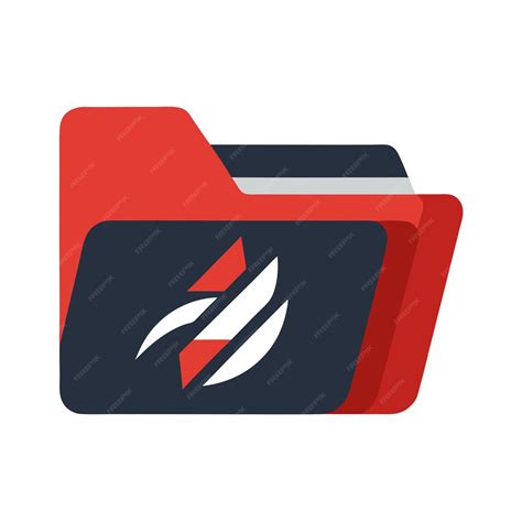 Folder Logo Design Vector Art And Illustration Premium Ai Generated Vector