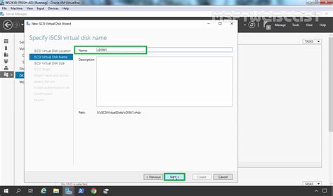 Install And Configure ISCSI Target In Windows Server