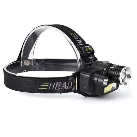 Ywxlight 5 모드 Led 헤드 램프 경량 Usb 충전식 헤드 램프 손전등 조명 4 라이트 야외 캠핑 사냥 낚시 헤드 램프