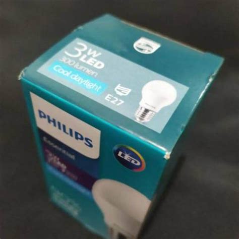 Lampu Philips Led W Essential Philips Led Watt Lazada Indonesia
