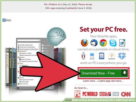 how to run software directly off a usb flash drive with pictures
