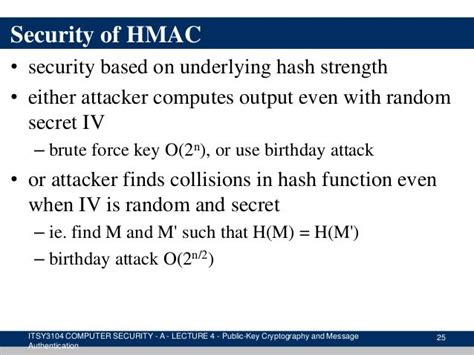 Public Key Cryptography And Message Authentication