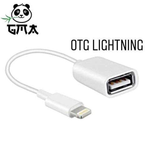 Kabel Otg Iphone Lightning Adapter Connector Converter To Usb Camera Flashdisk Drive Lazada