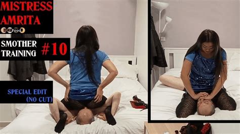 Mistress Amrita Makes Smother Traning Session Number 10 With Her Slave Front Cam Hd Hcf Prod